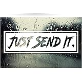 Amazon.com: Just Gonna Send It DECAL Sticker - 8" car window Sticker ...