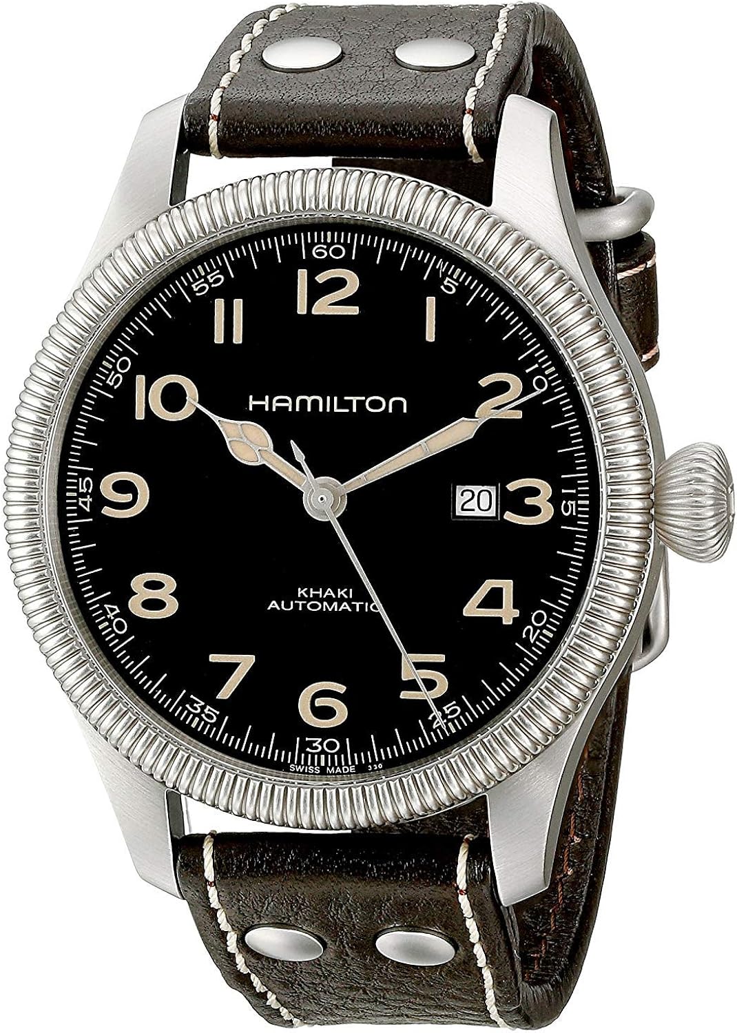 Hamilton Khaki Pioneer H60515533 Mens Watch: Amazon.co.uk: Watches