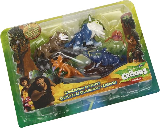 Fisher-Price The Croods Croodaceous Creature Pack: Amazon.co.uk: Toys ...
