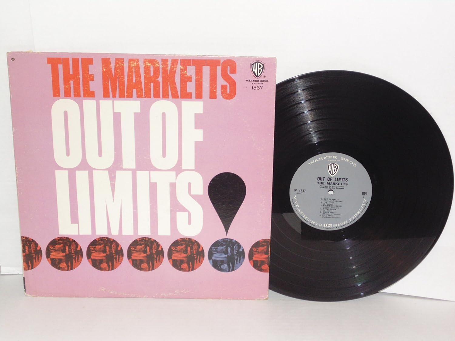 THE MARKETTS - THE MARKETTS "OUT OF LIMITS" LP 1964 SURF SPACE ROCK ...
