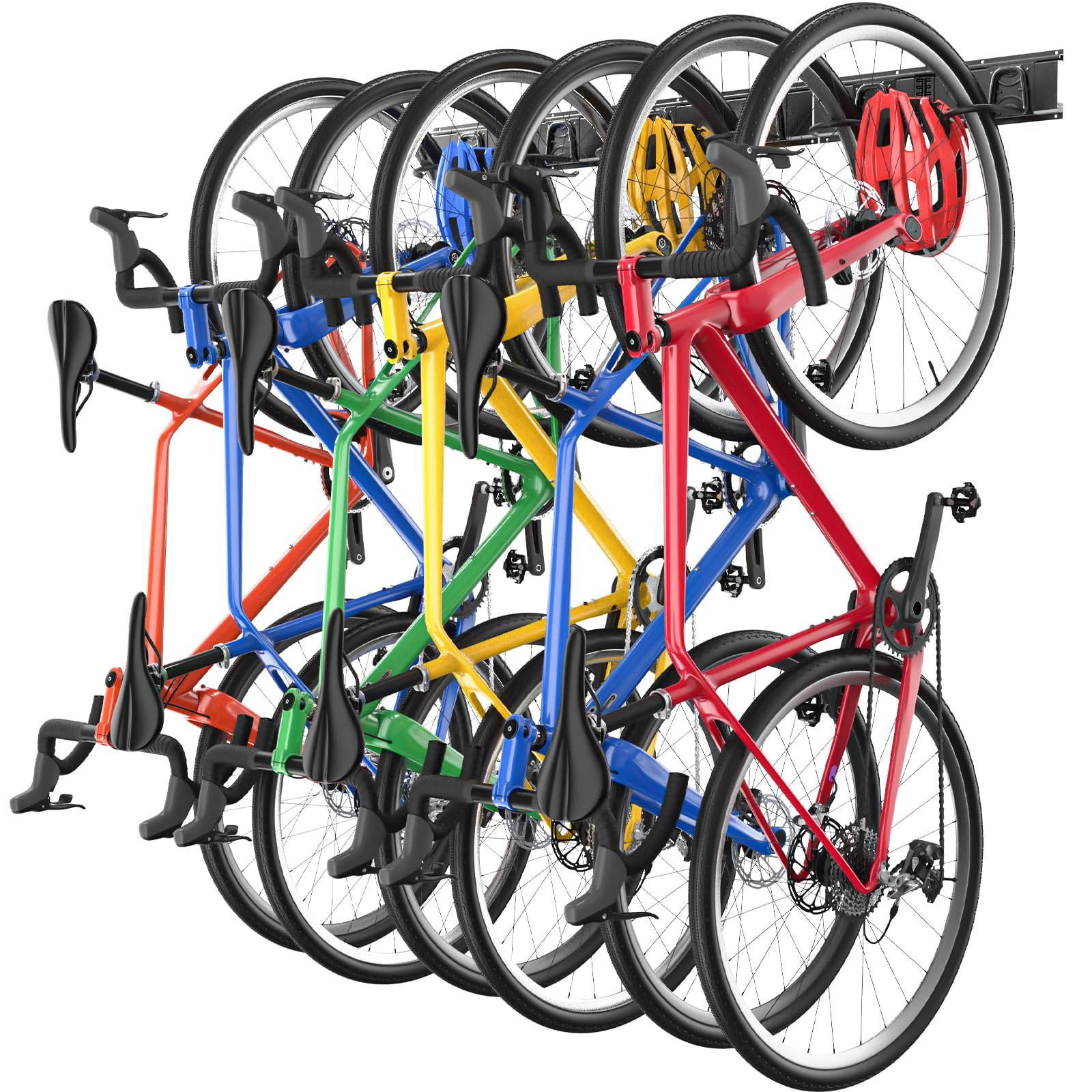 Mua Bike Storage Rack, Wall Bike Rack, Bike Rack Garage, Holds 6 ...