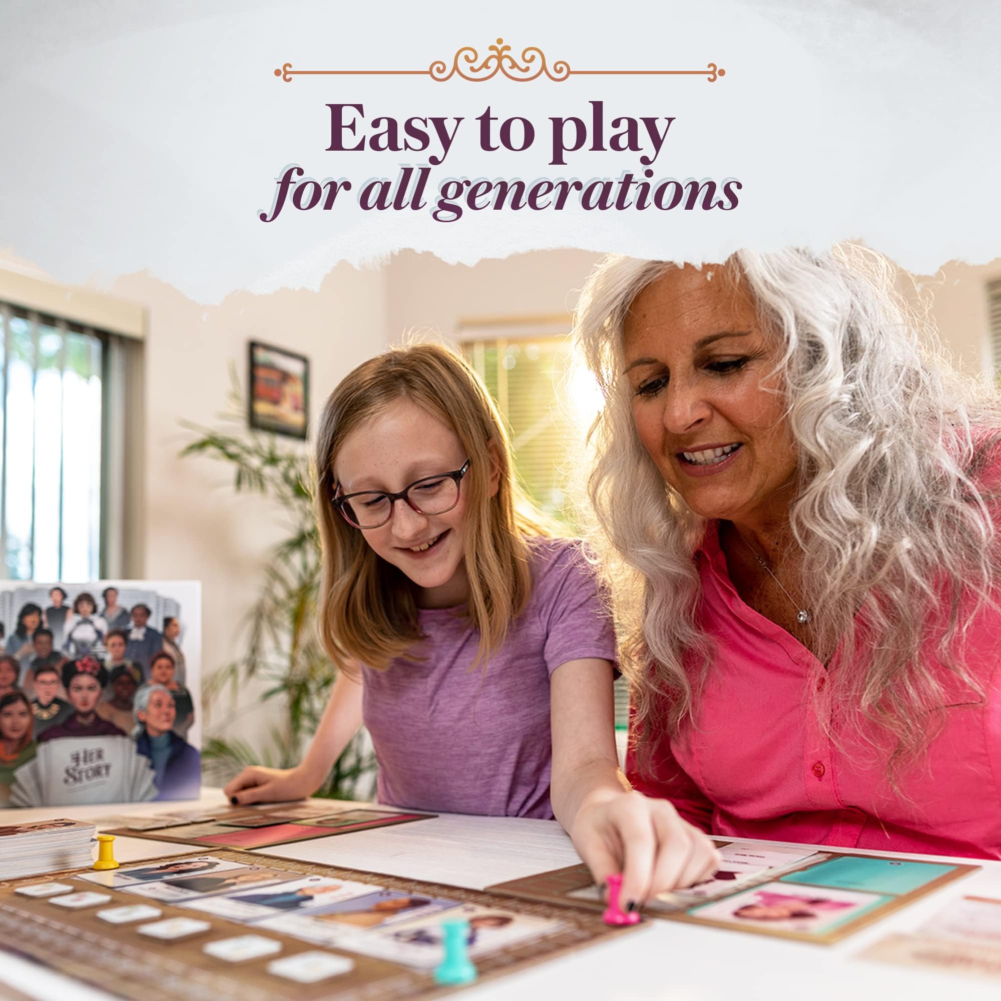 Mua Herstory: The Board Game of Remarkable Women for Family Game Night ...