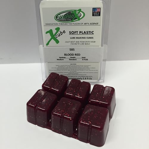 Fusion X Fishing - Xcube Soft Plastic Plastisol Fishing Lure Making ...