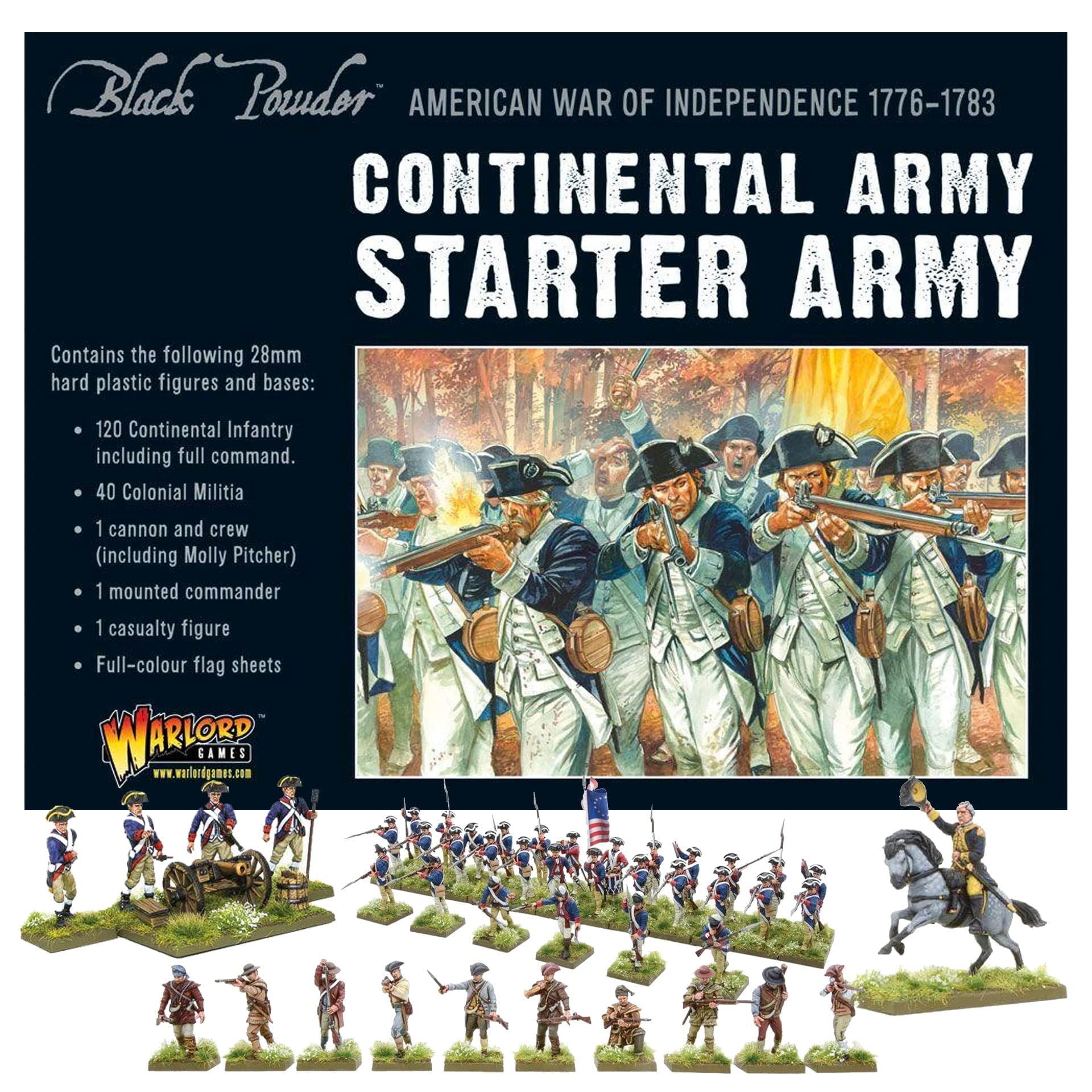 Mua Wargames Delivered Black Powder Miniatures - Continental Army ...