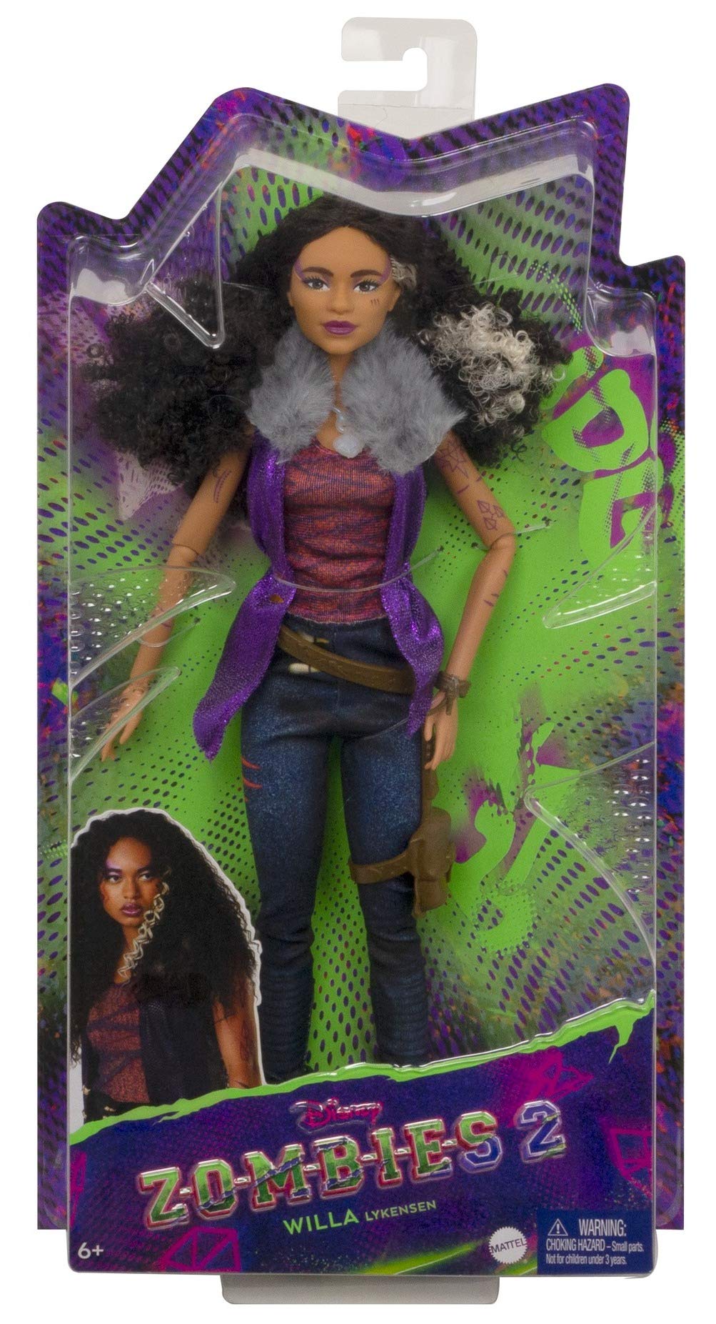 Mua Mattel Disney Zombies 2 Toys, Willa Lykensen Werewolf Fashion Doll ...