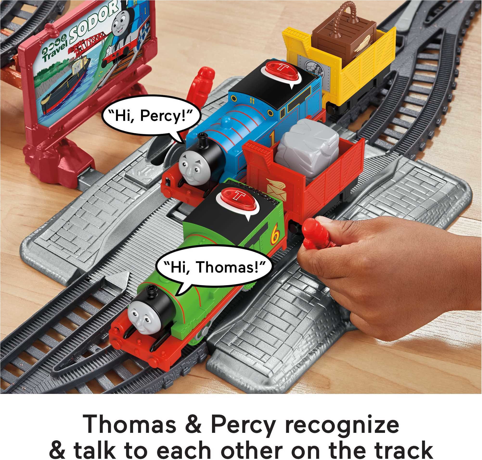 Mua Thomas & Friends Talking Thomas & Percy Toy Train & Track Set ...