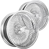 Amazon.com: LA Wire Wheels | 22x8” | FWD 150-Spoke Straight Lace ...