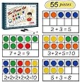 Amazon.com: Torlam Magnetic Ten-Frame Set - Math Manipulative for ...