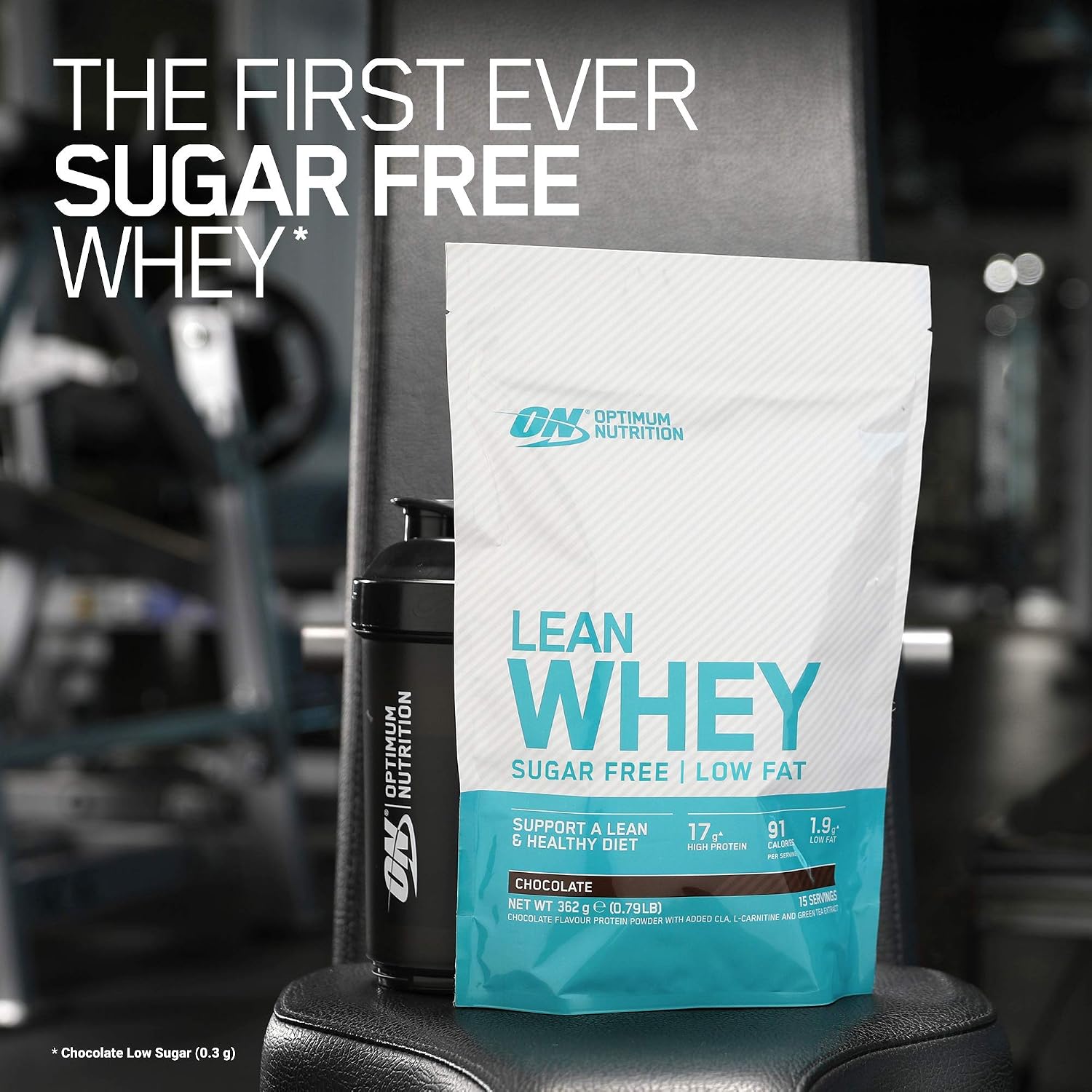 Optimum Nutrition Lean Whey Protein Powder, Low Fat, Sugar Free Lean ...