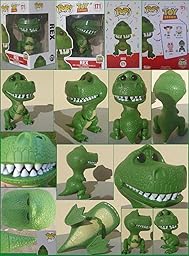 Amazon.com: Funko Pop Disney: Toy Story Rex Action Figure: Funko Pop ...