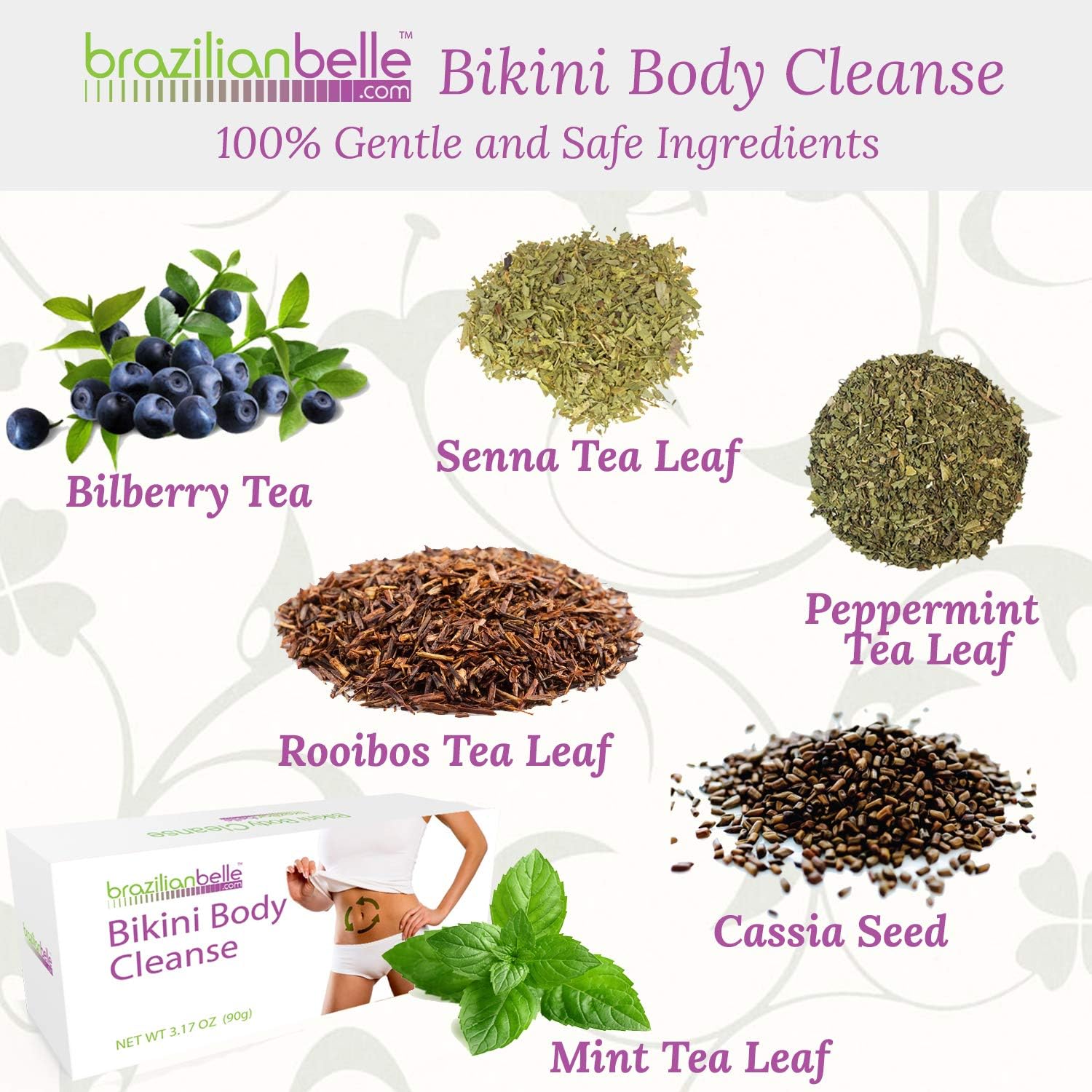 Bikini Body Colon Cleanse Tea- Best Nighttime Detox Tea on Amazon ...