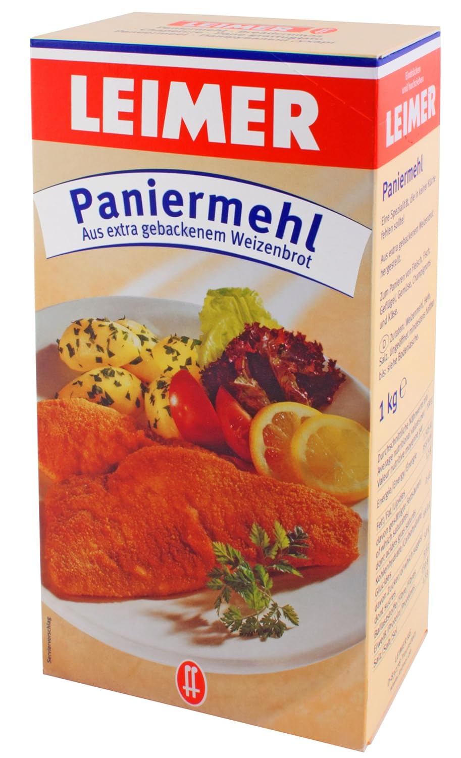 Leimer Paniermehl Packung, 5er Pack (5 x 1 kg): Amazon.de: Lebensmittel ...