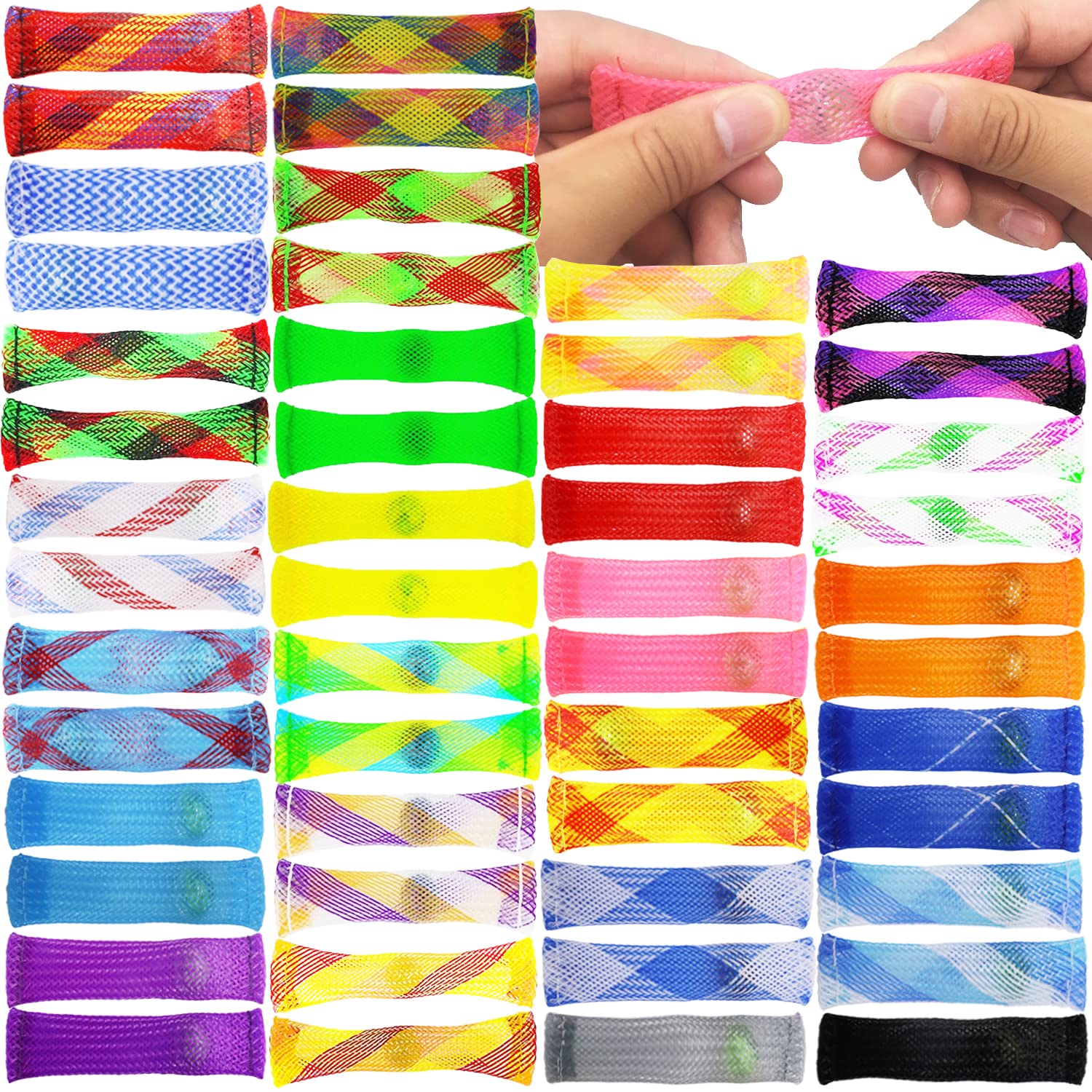 Mua 50 Pack Marble Mesh Fidget Toys,Sensory Stress RelieveToy,Marble ...