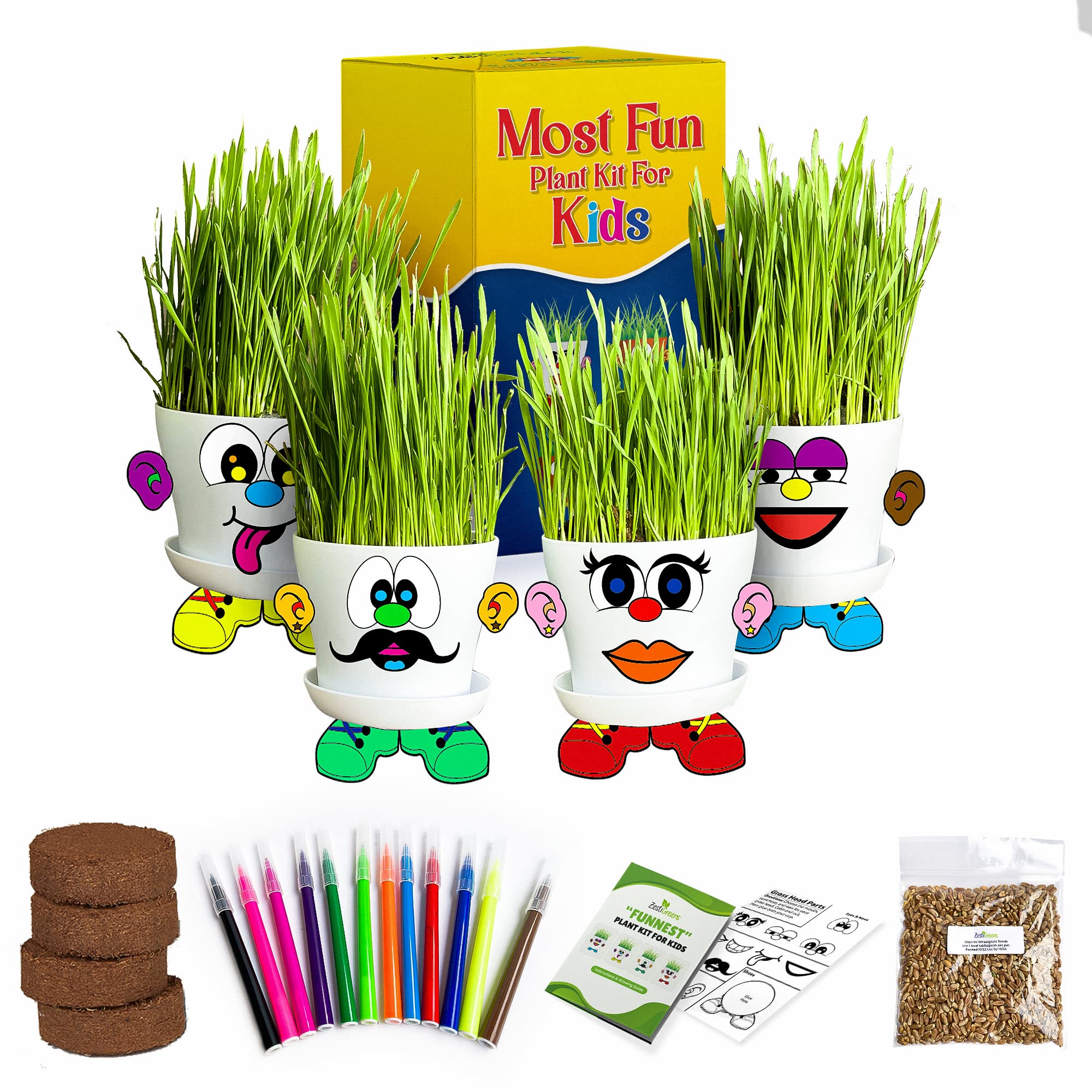 Mua ZESTIGREENS Funniest Gardening Kit for Kids! This All-in-one Kids ...