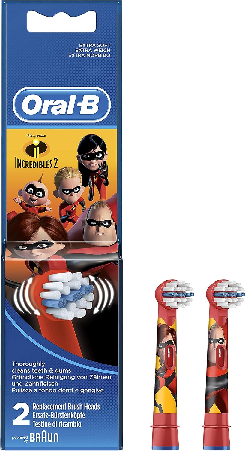 Oral-B Kids Disney The Indestructible Character Brushes, Pack of 2 ...