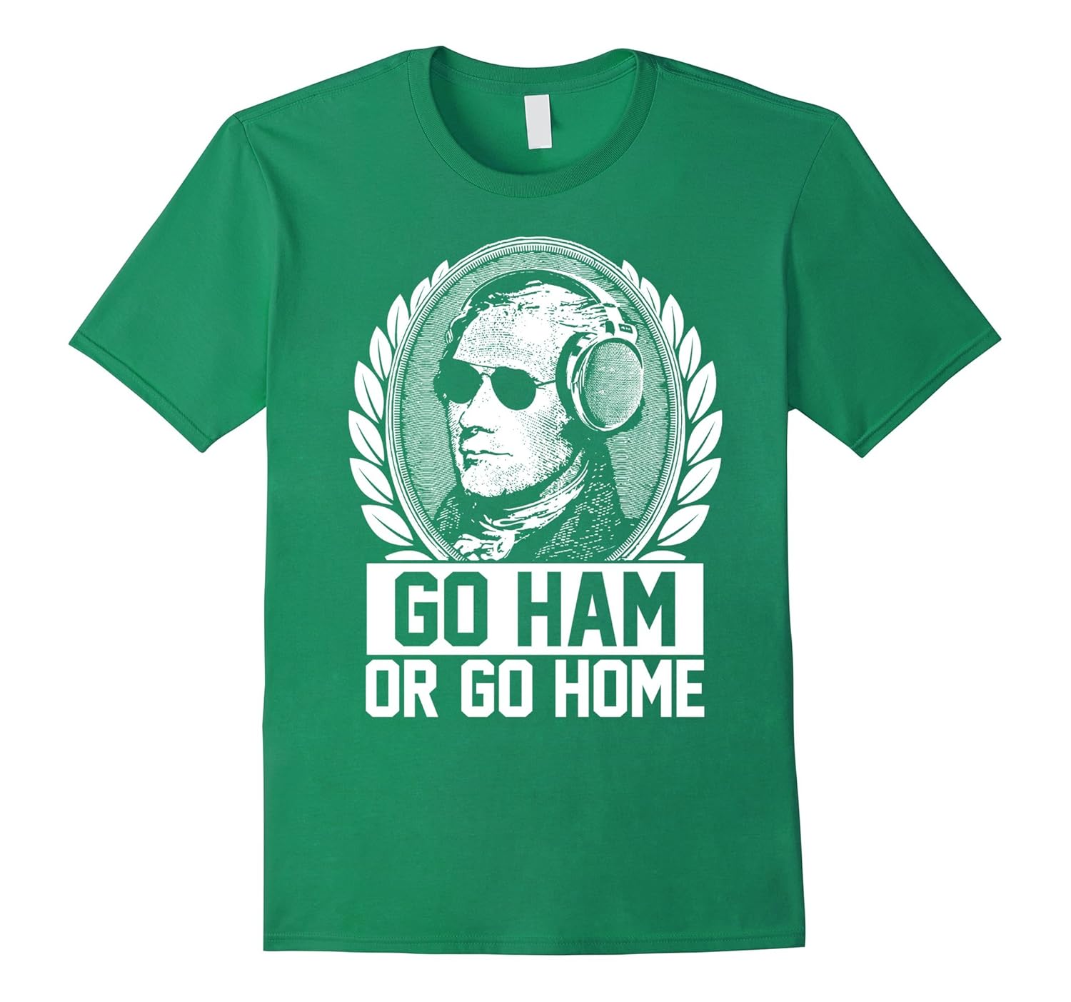 Go Ham or Go Home Headphones Tshirt-TD – Teedep
