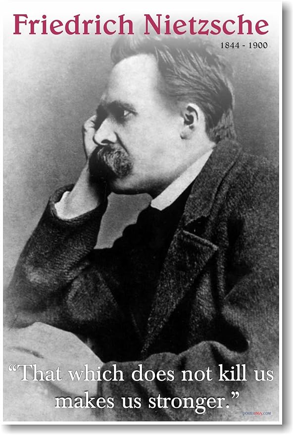 Amazon.com : Friedrich Nietzsche - NEW Famous Person Poster : Office ...