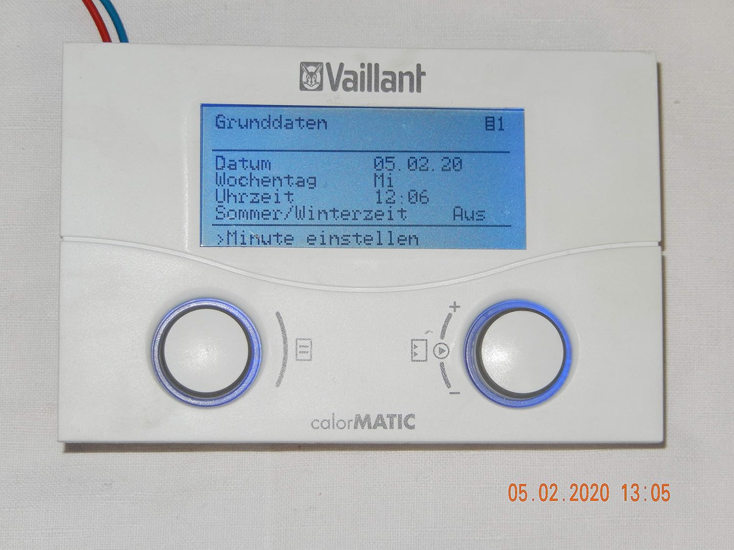 Vaillant calorMATIC 430 witterungsgeführte régime: Amazon.fr: Bricolage