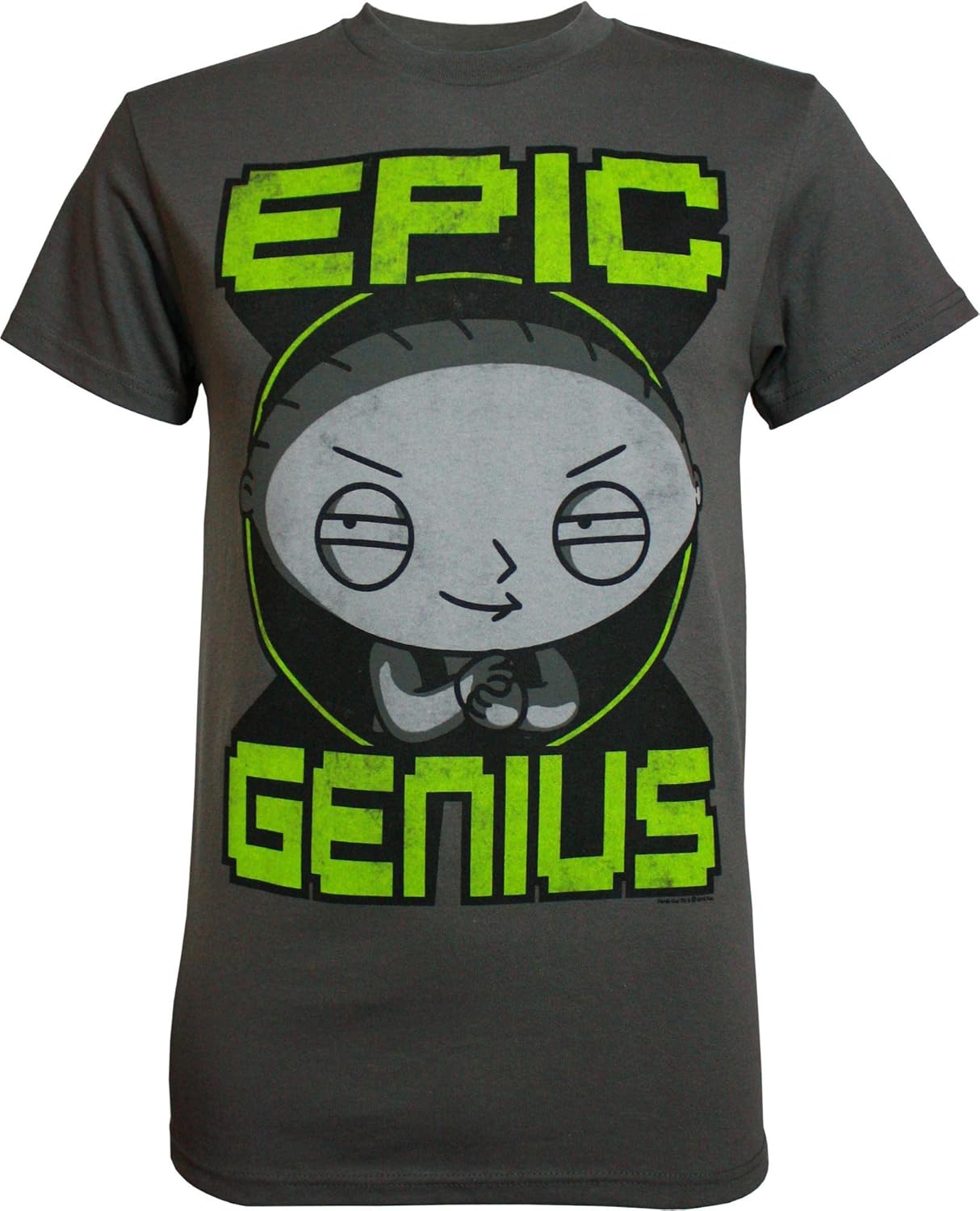 Amazon.com: Family Guy Stewie Griffin Epic Genius Men's T-Shirt: Clothing