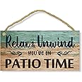 Amazon.com: SFMY Patio Wall Decor Backyard Patio Signs And Decor ...