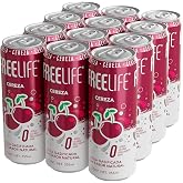 FreeLife | Agua gasificada con sabor natural de frutas, sin calorías ni ...