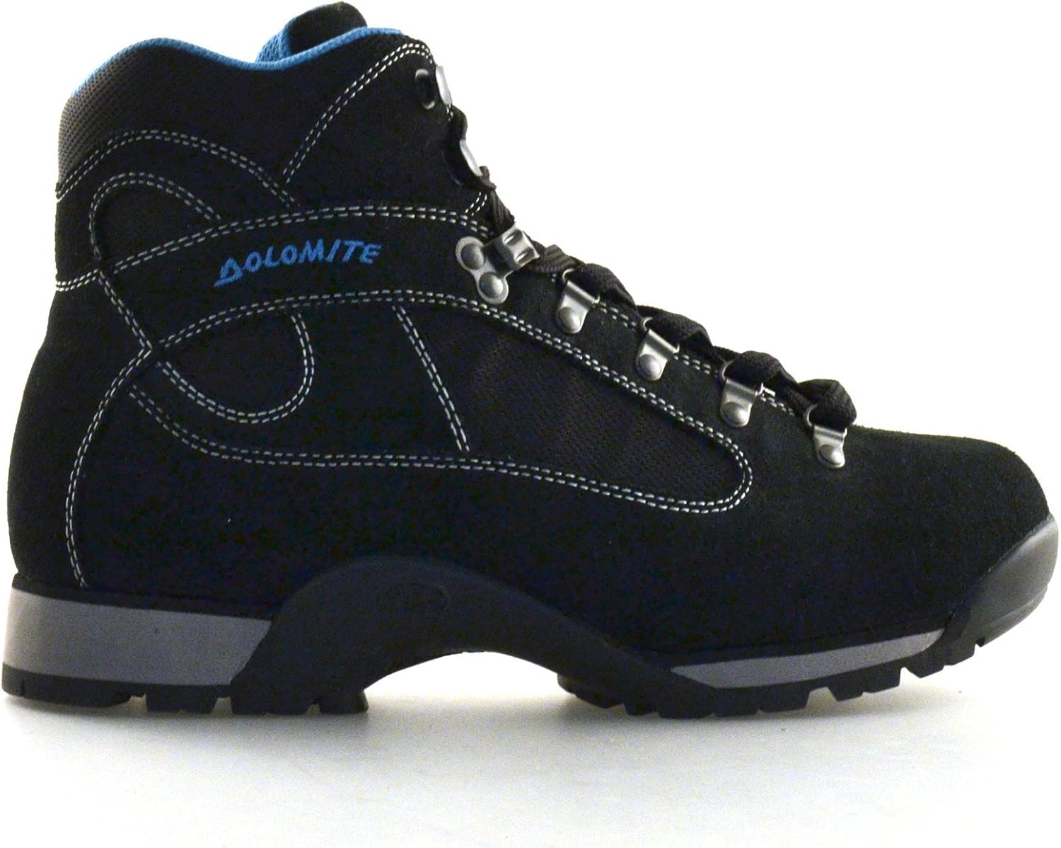 Amazon.com | Dolomite Men's Hawk Pro Jet Black Suede Hiking Boot ...