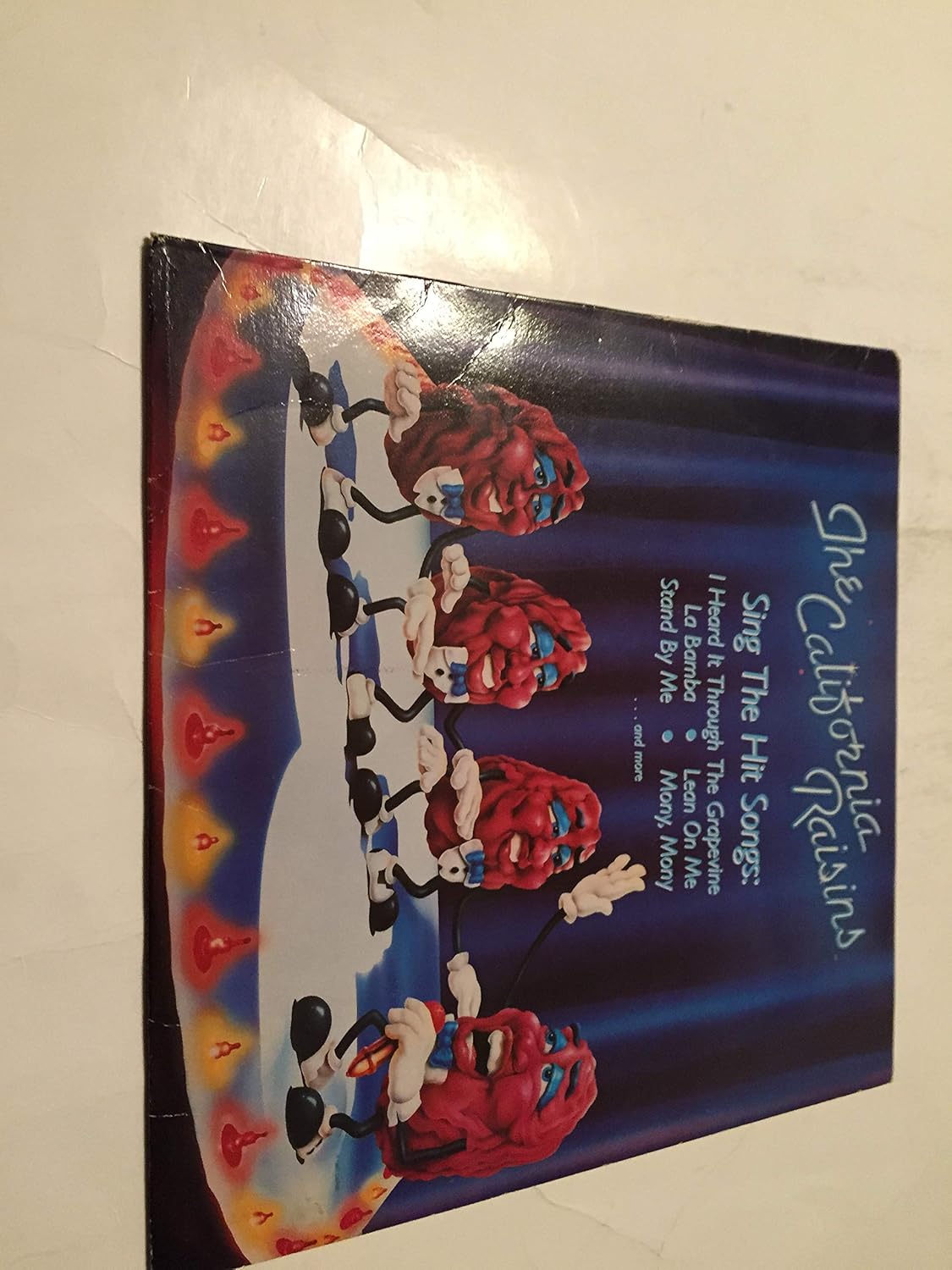 THE CALIFORNIA RAISINS - SING THE HIT SONGS VINYL LP RECORD ALBUM ...