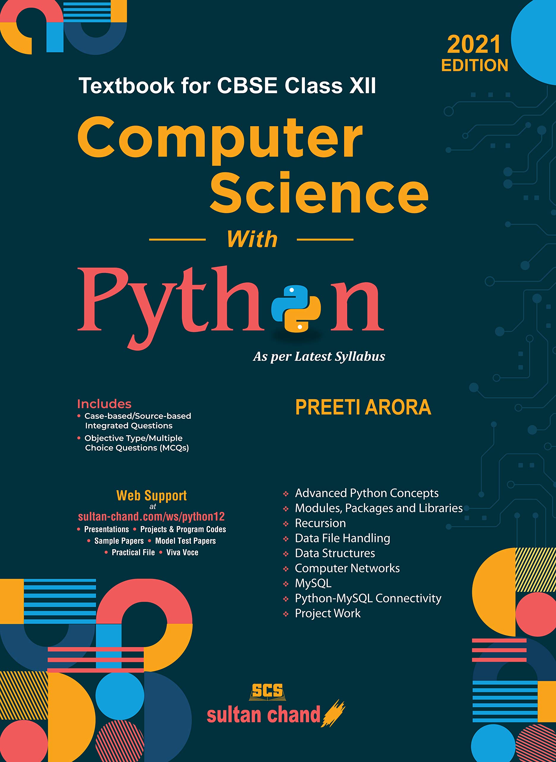 Best Computer Science With Python Textbook For CBSE Class 12