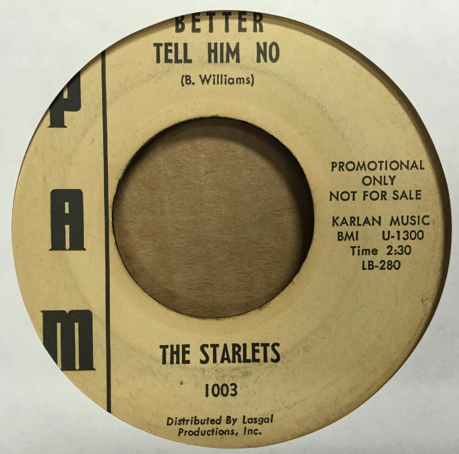 The Starlets - The Starlets Better Tell Him No / You Are The One 7" 45 ...
