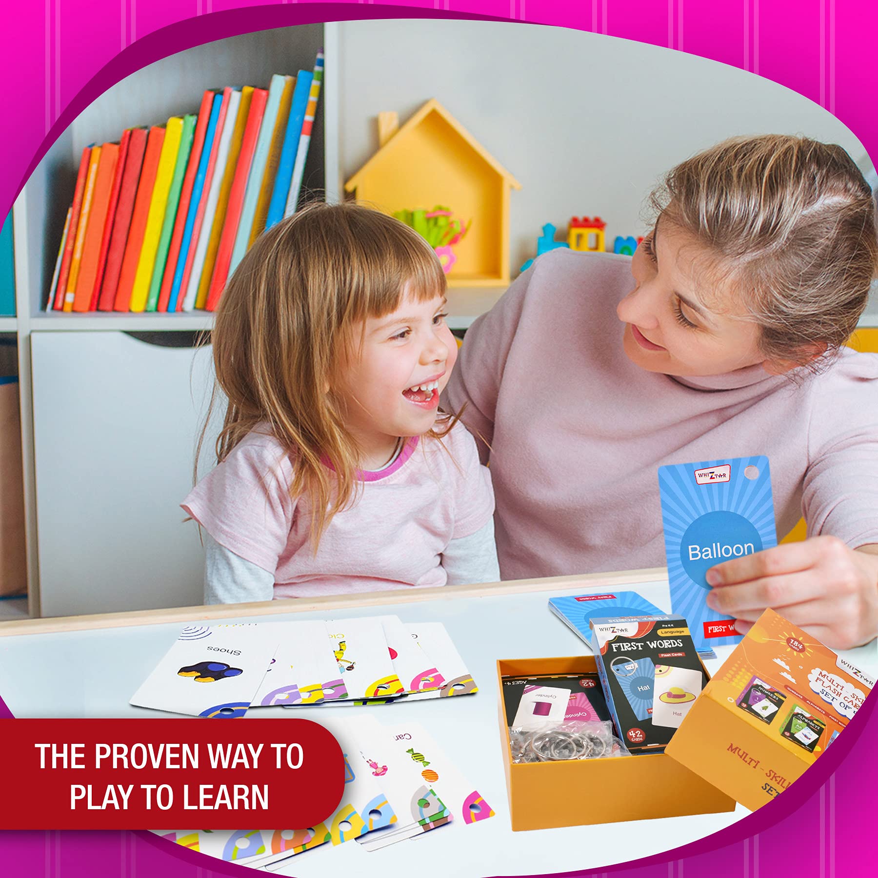 Mua Educational Flash Cards for Toddlers - Set of 4 184 Cards Numbers ...