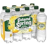 Poland Spring Sparkling Natural Spring Water, Raspberry Lime, 16.9 Ounce, Pack of 8: Amazon.com ...
