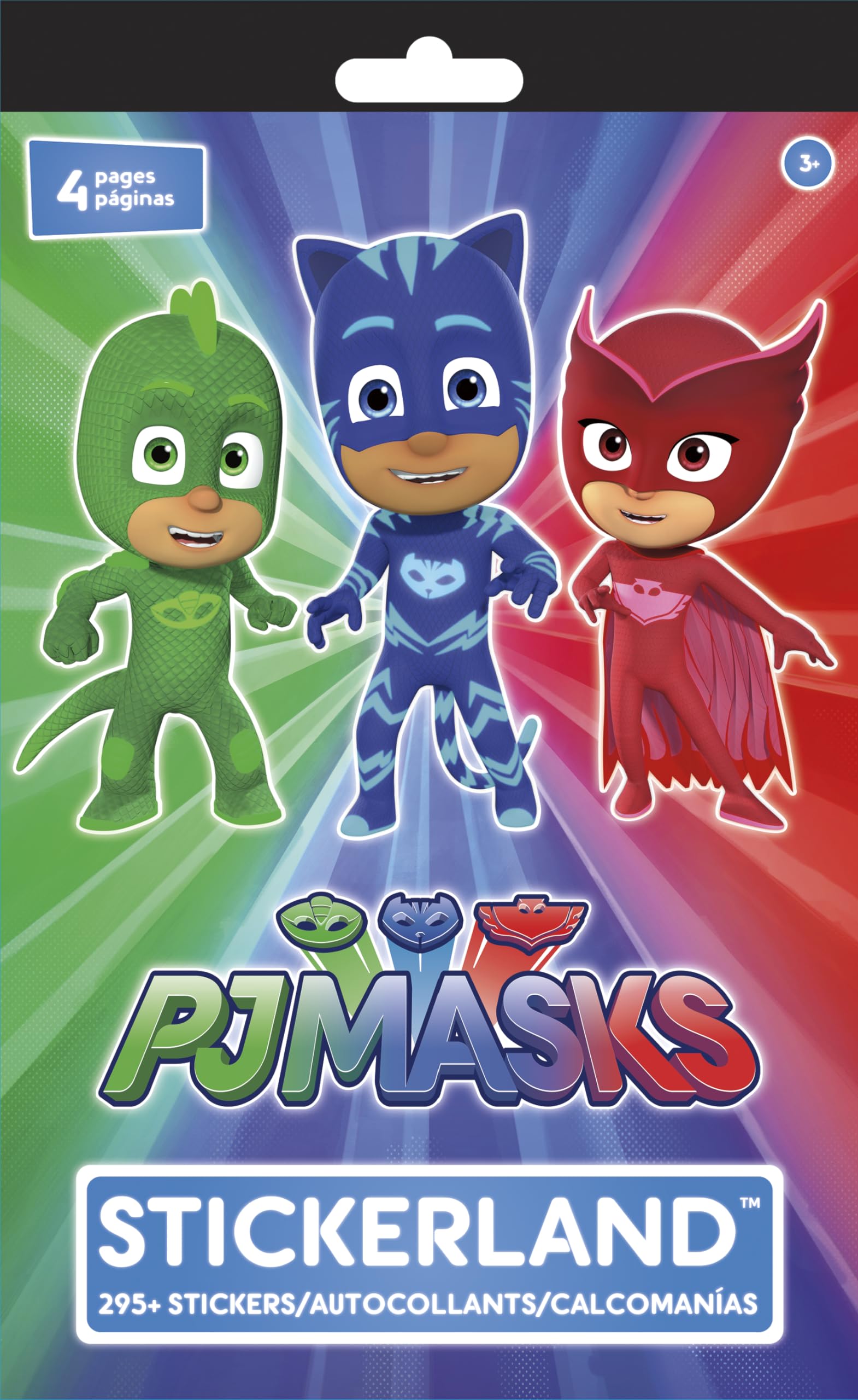 Trends International 295+ Stickers PJ Masks Stickerland Pad 4/Pkg for ...