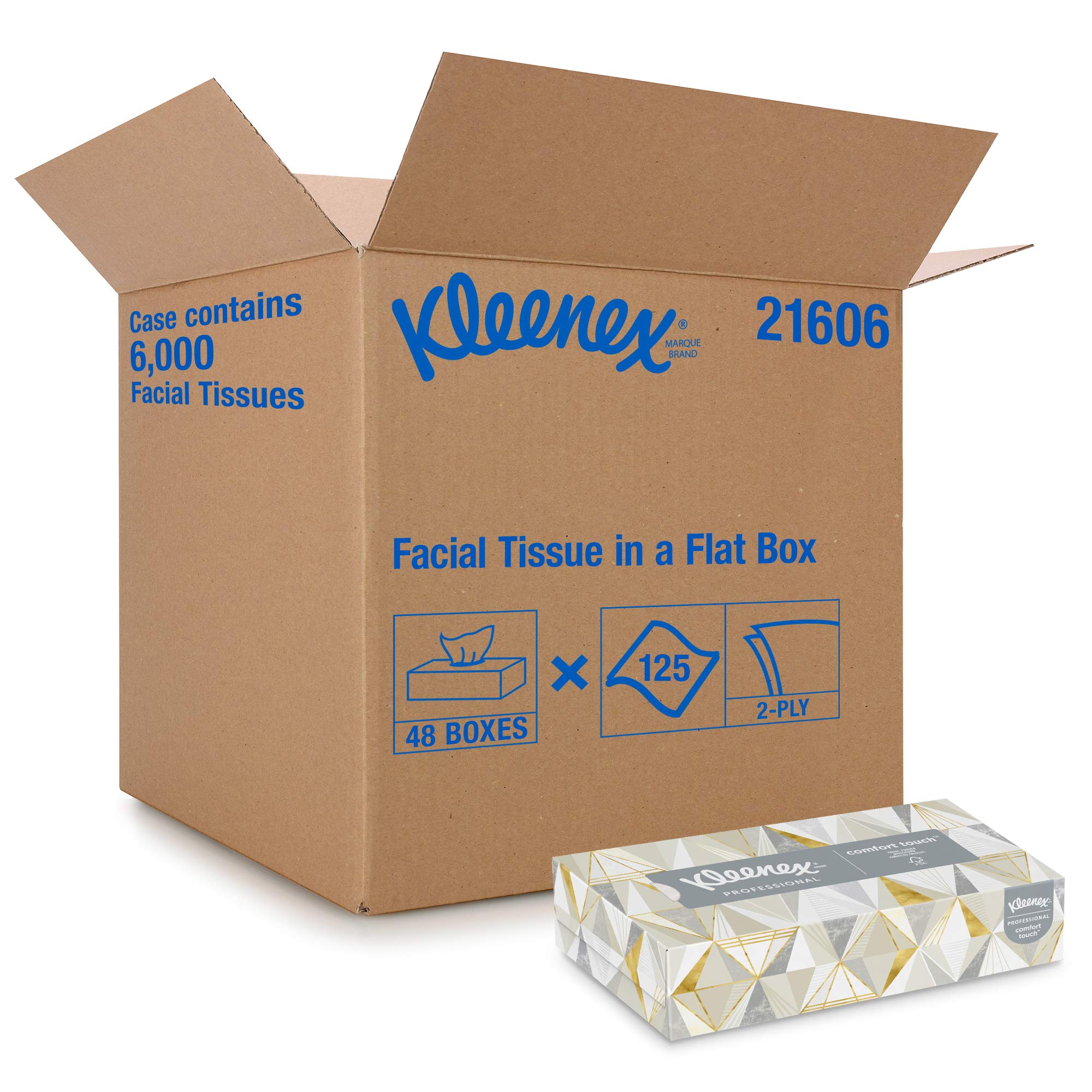 Kleenex Professional Facial Tissue For Business 21606 Flat Tissue kleenex-professional-facial-tissue-for-business-21606-flat-tissue