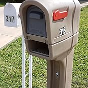 Amazon.com: Step2 545200 MailMaster Plus Mailbox, Stone Gray: Home ...