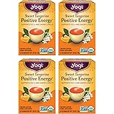 Amazon.com : Yogi Sweet Tangerine Positive Energy Tea - 16 Tea Bags per ...