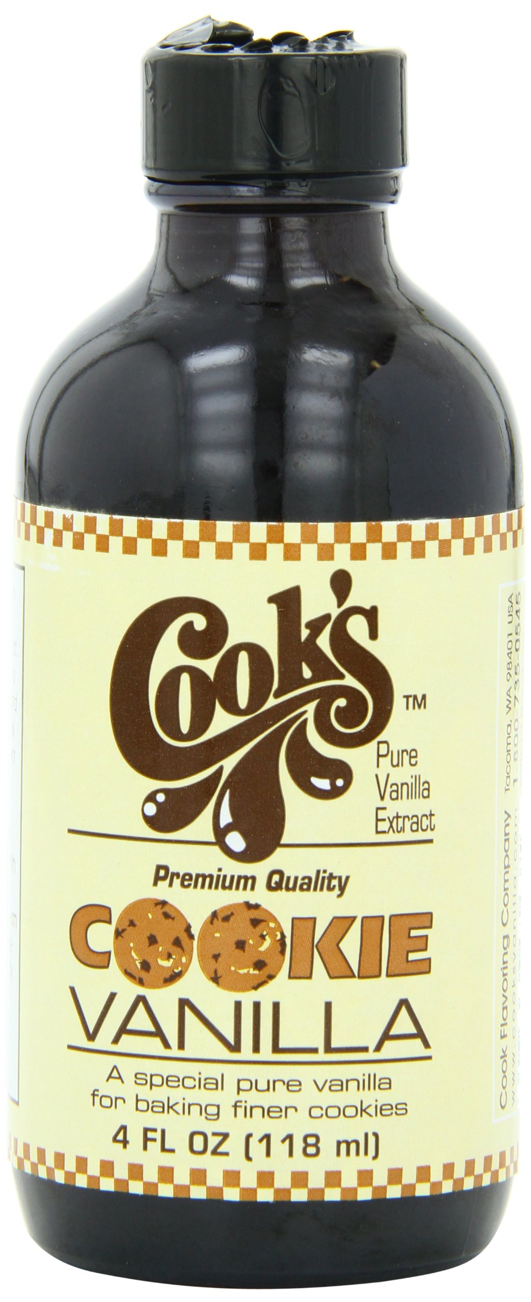 Amazon.com : Cook's Choice Superior Quality Pure Vanilla Extract, 4 ...