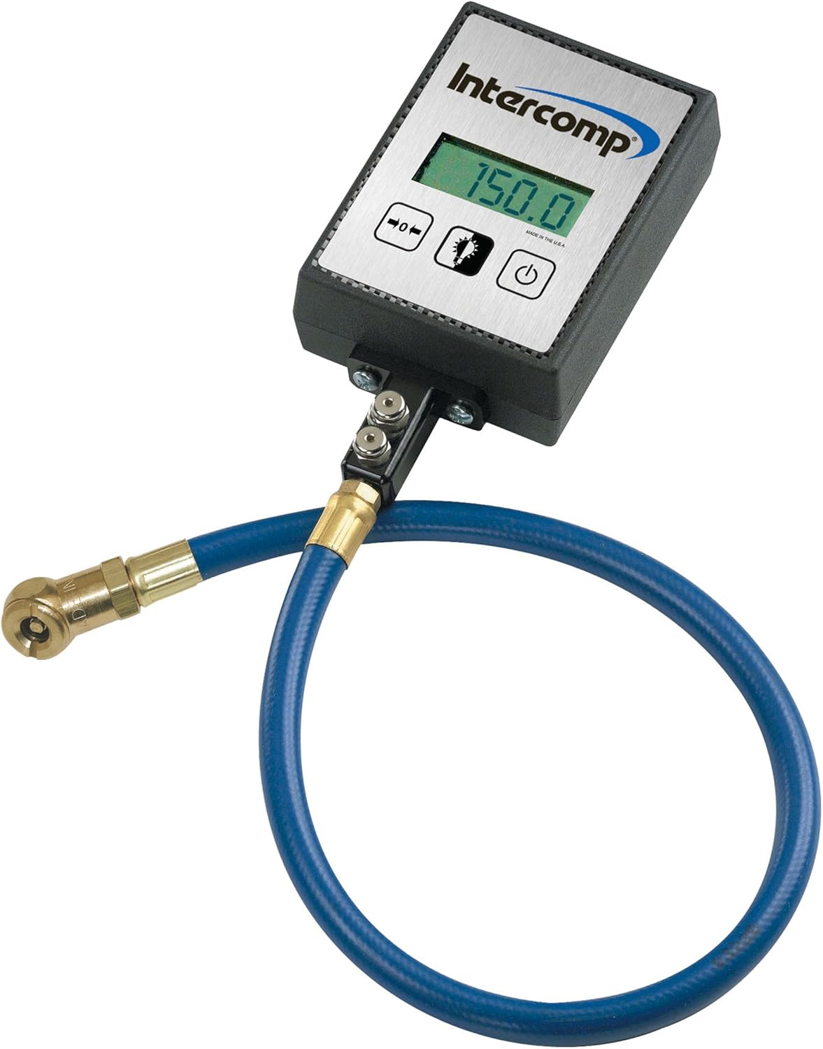 Amazon.com: INT-360045-150-BC Intercomp Digital Air Gauge,150 x 0.1 PSI, w/Case & Ball Chuck ...