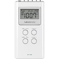 Amazon.com: Sangean DT-120 AM/FM Stereo PLL Synthesized Pocket Receiver ...