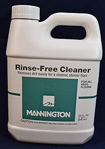 Amazon.com: Mannington Rinse-Free Cleaner 32oz for Vinyl Floors: Health ...