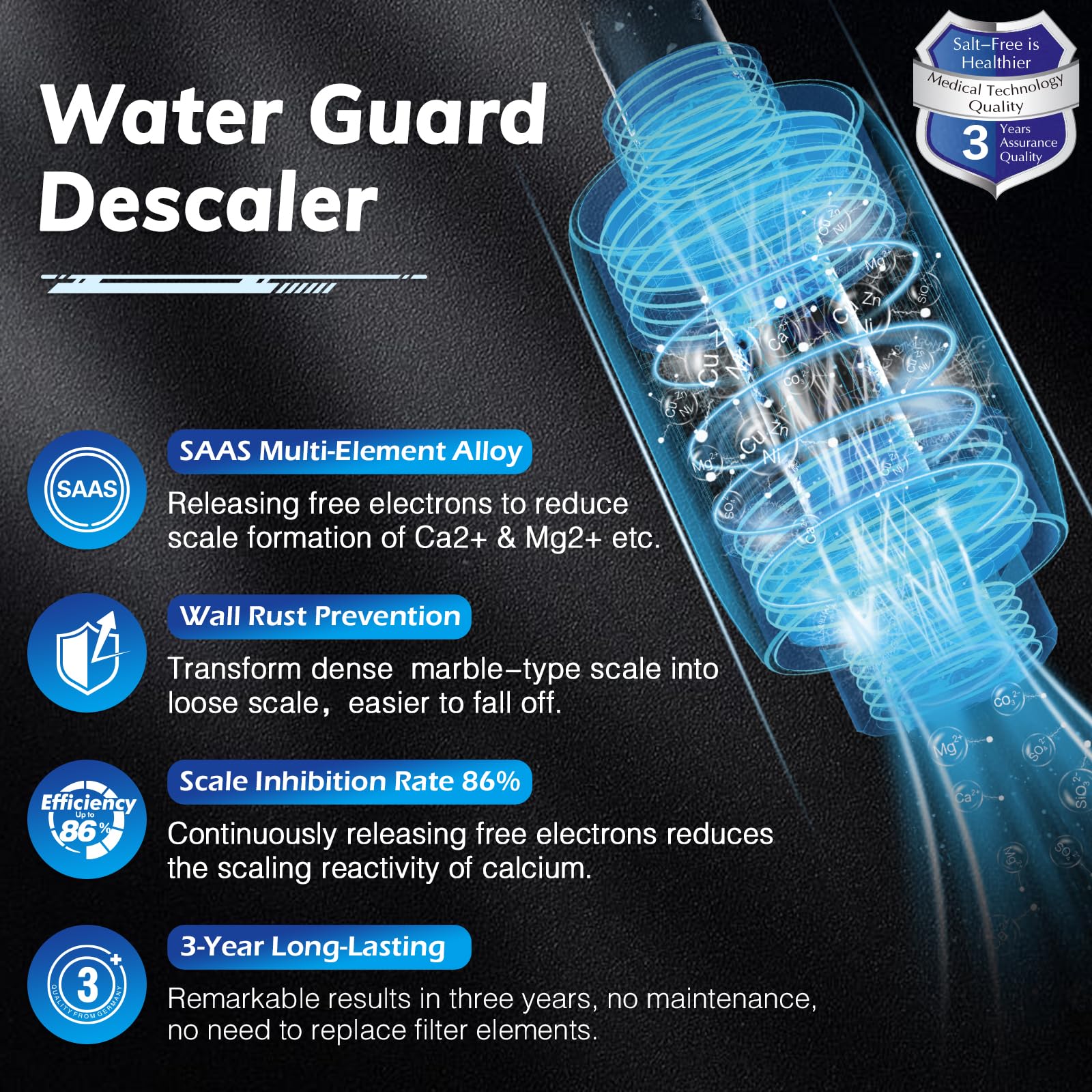 Mua Salt Free Water Descaler, Water Heater Softener, Prevent Scale ...