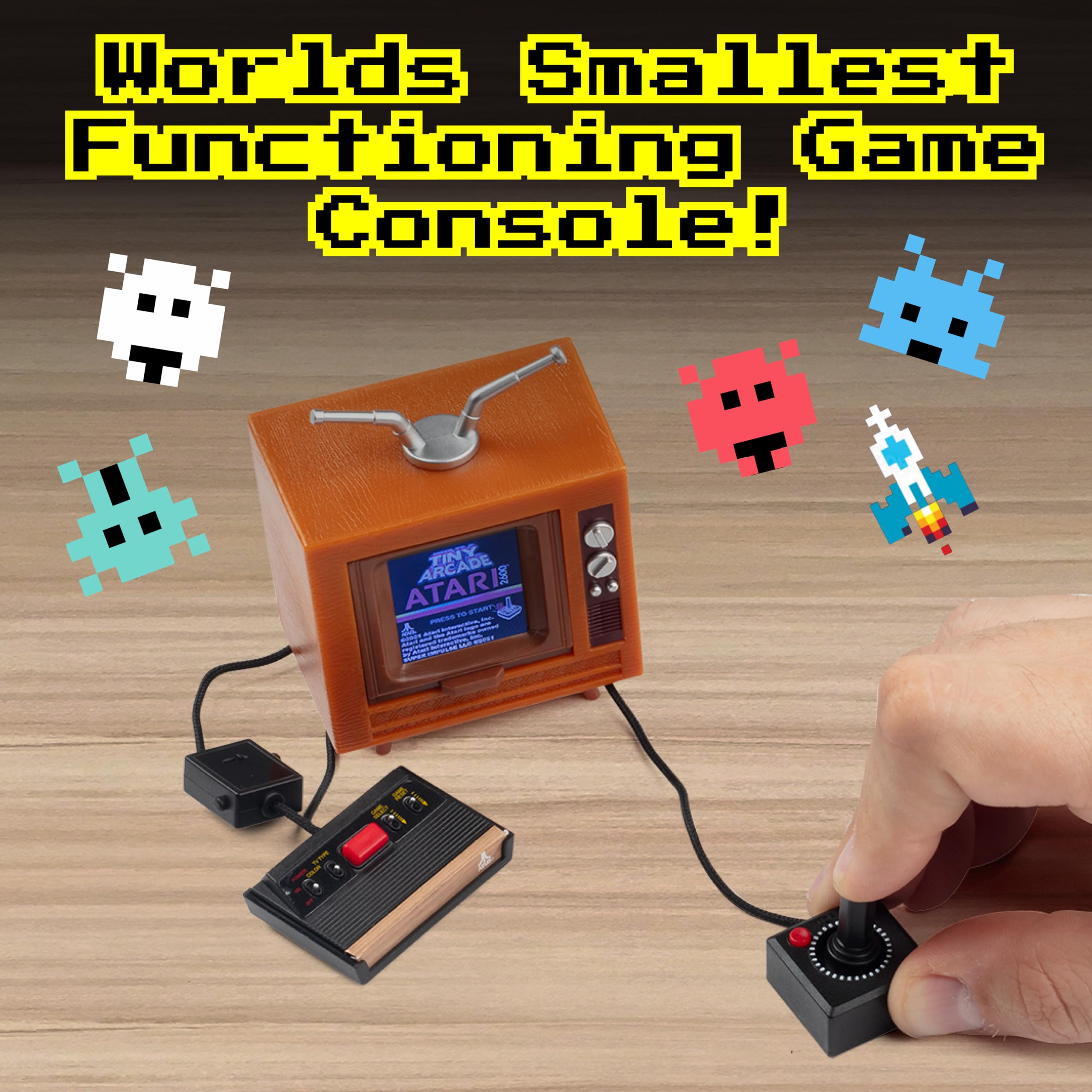 Mua Super Impulse Tiny Arcade Atari 2600 3.5" Mini Retro Game ...