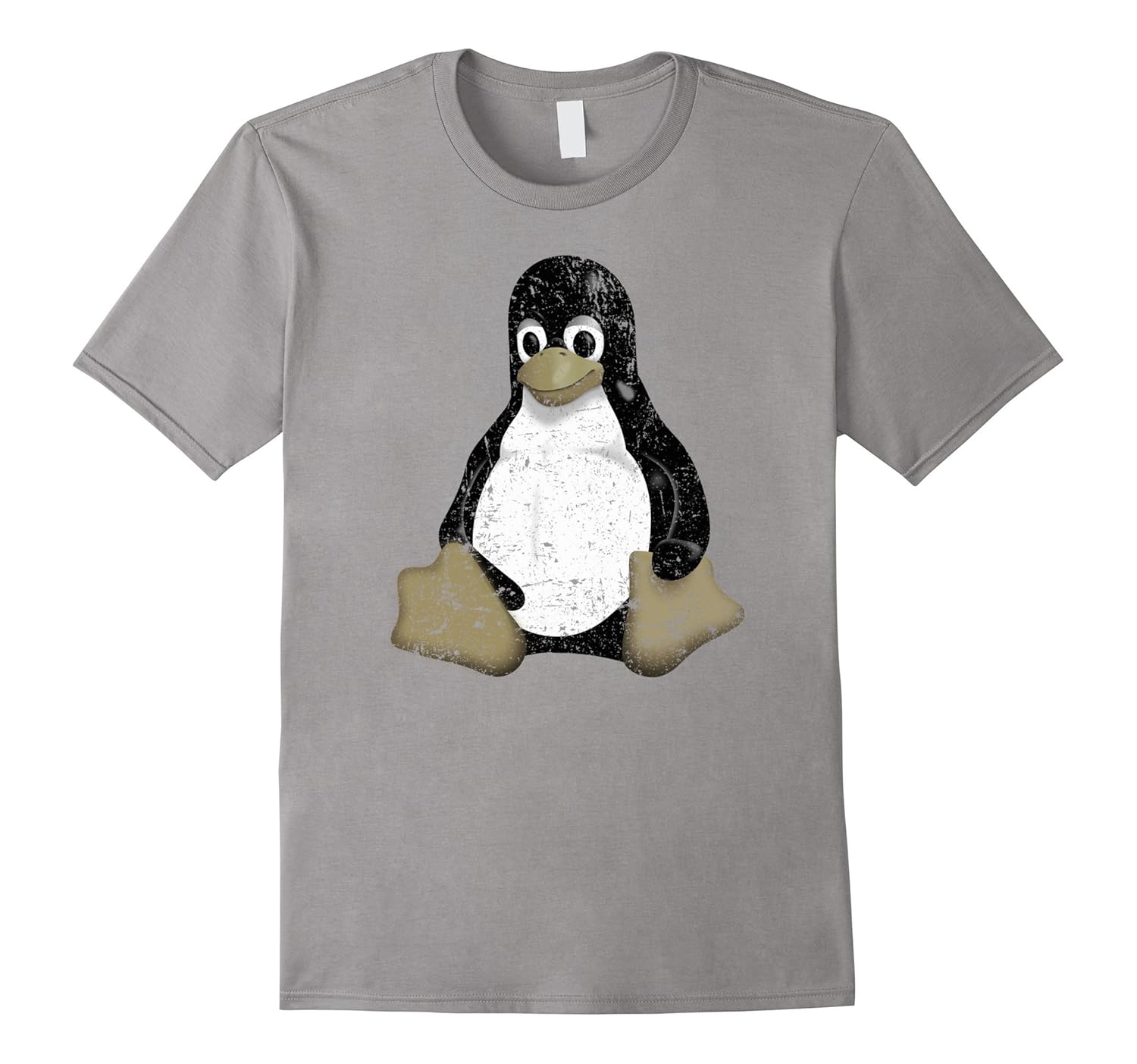 Vintage “Tux” Linux Penguin T-Shirt-4LVS