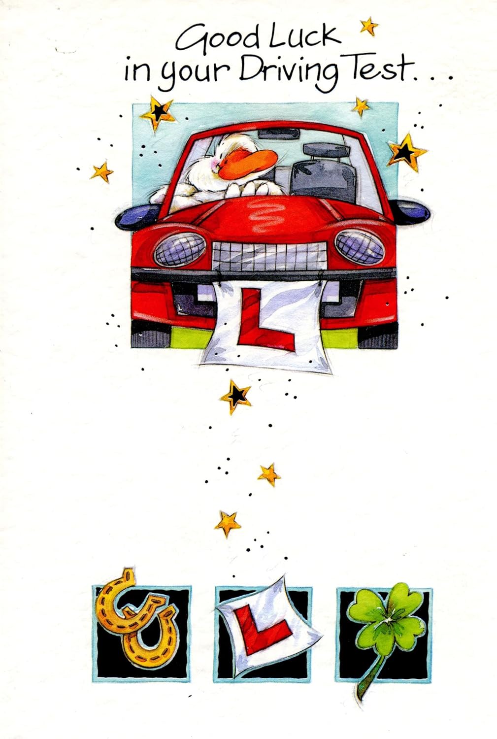 Good Luck In Your Driving Test Finished With Silver Foil Amazon co good-luck-in-your-driving-test-finished-with-silver-foil-amazon-co