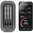 Amazon.com: CHEF iQ Sense Smart Wireless Meat Thermometer with 3 Ultra ...