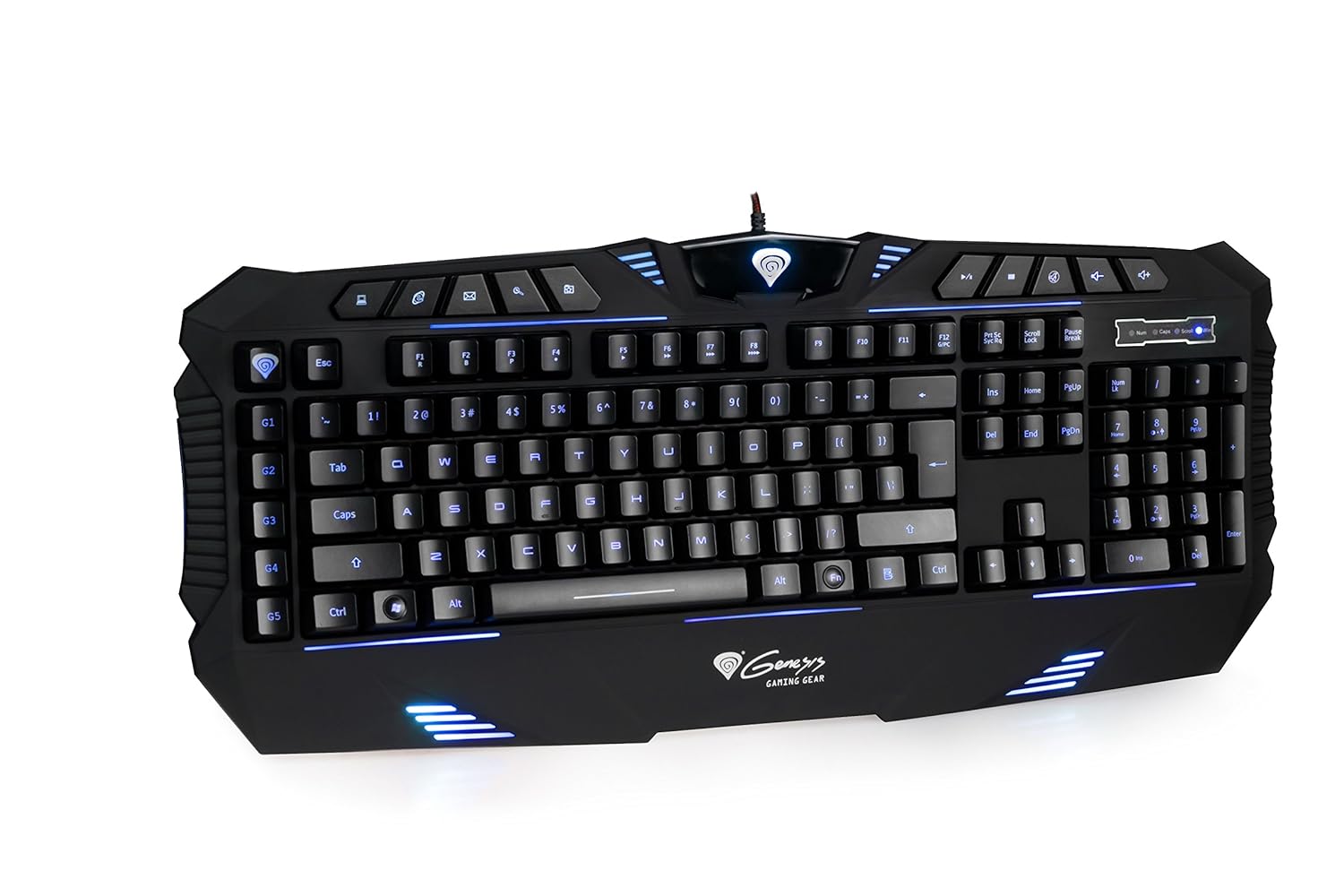Amazon.in: Buy Natec Genesis NKG-0503 RX66 Wired Gaming Keyboard (Black ...