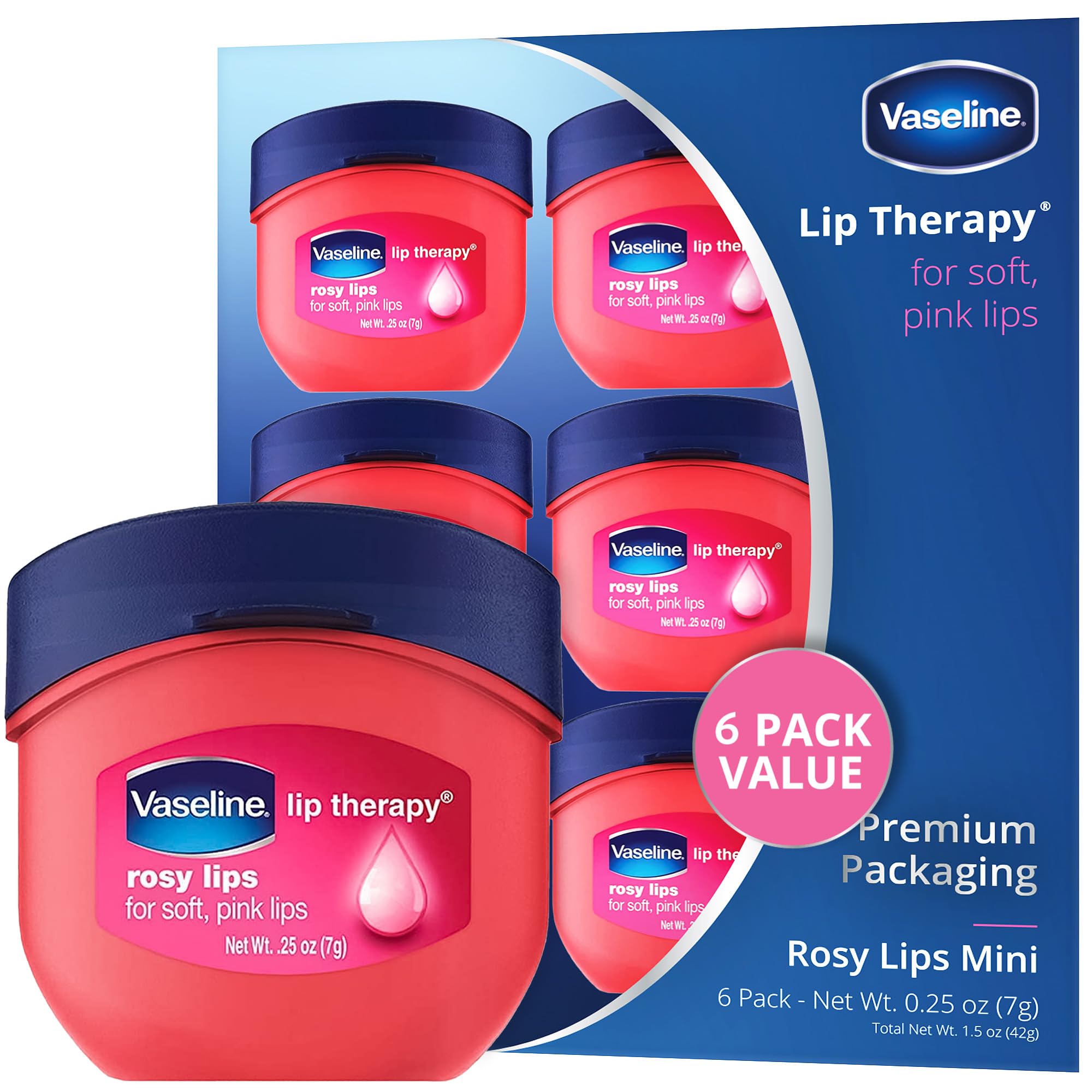 Mua Vaseline Lip Therapy Rosy Lips Mini, Pure Petroleum Jelly, Advanced ...
