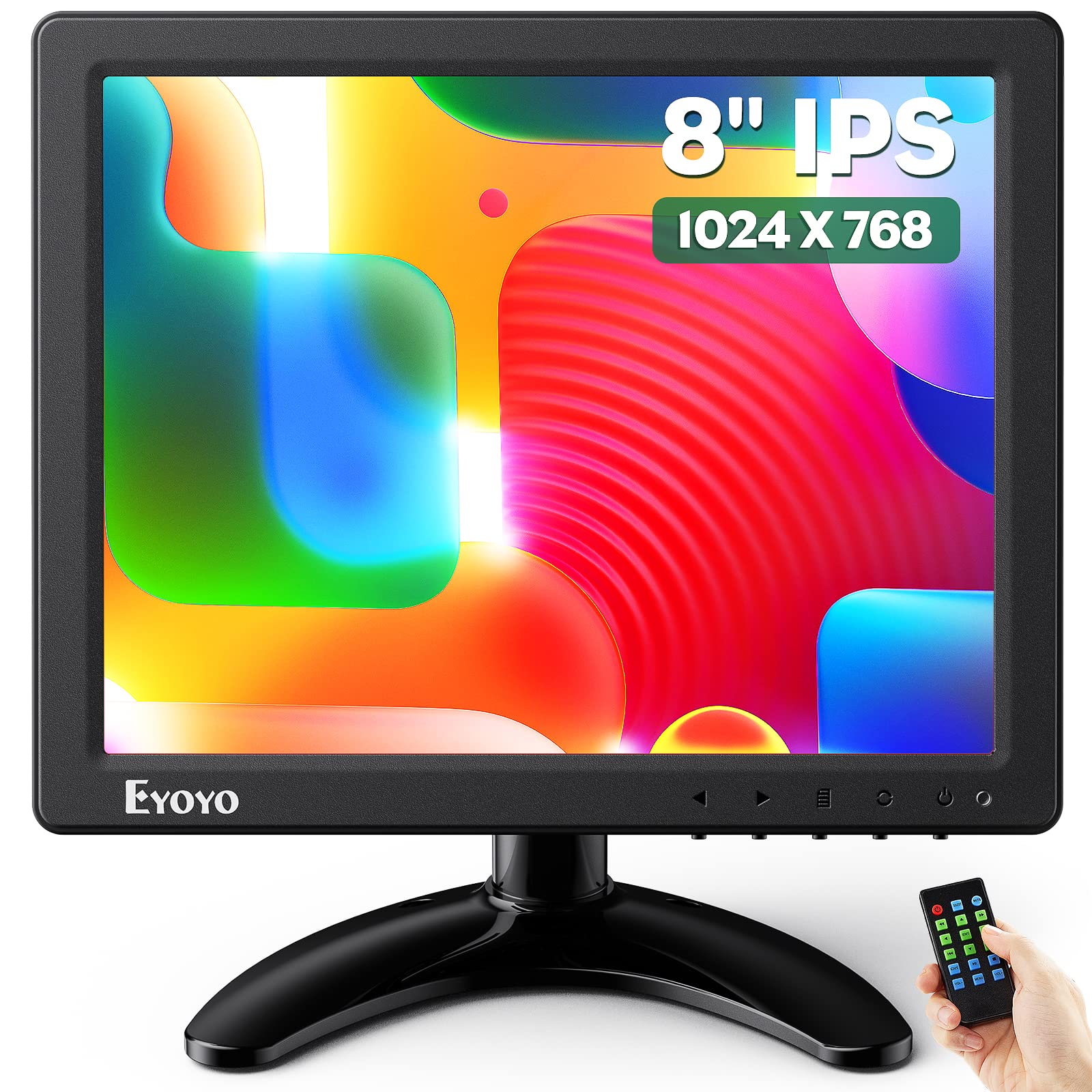 Mua Eyoyo 8 Inch Small Monitor, 1024x768 4:3 IPS Mini HDMI Monitor ...
