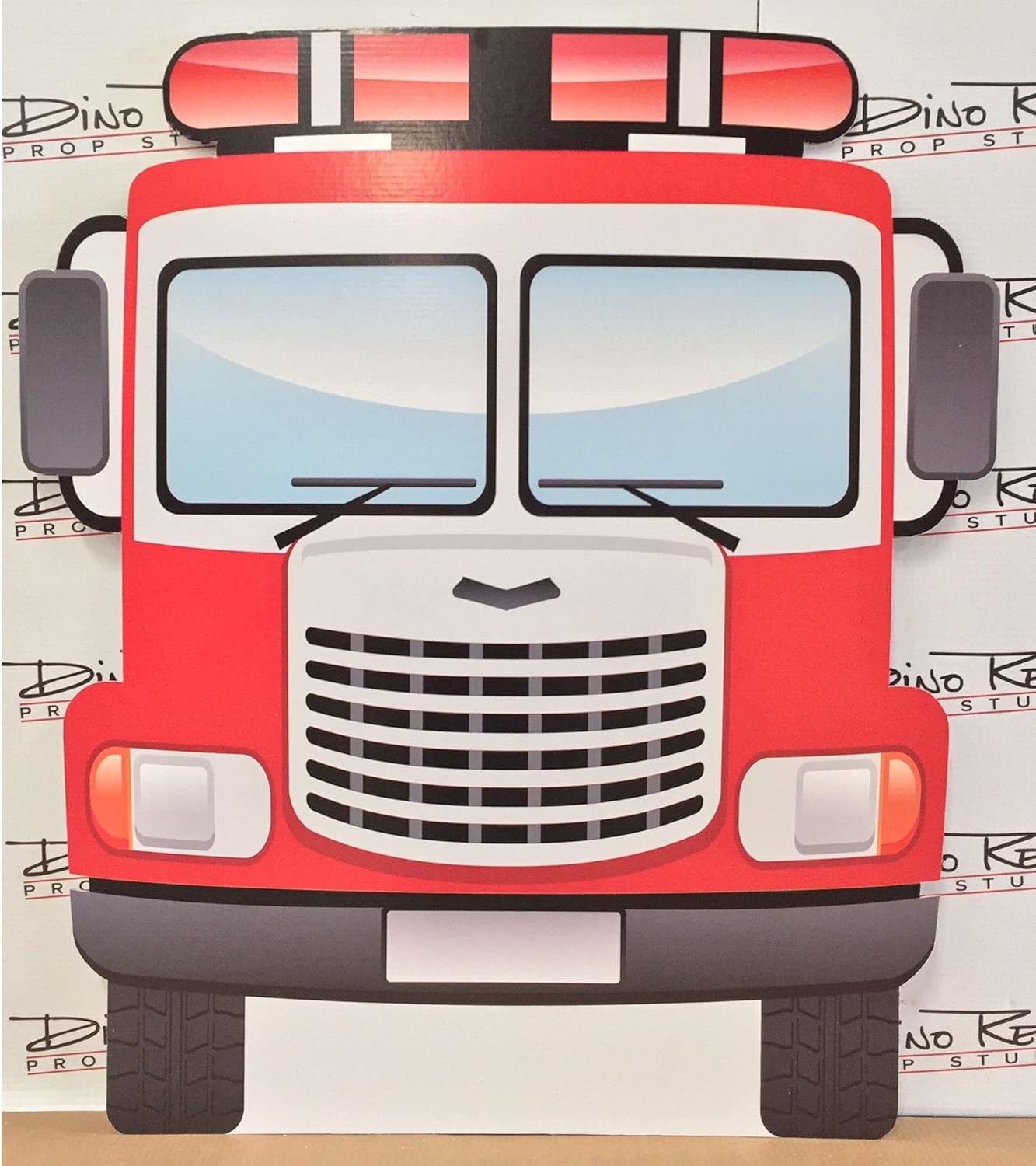 Amazon.com: Fire Truck Cardboard Cutout Standup Prop (6 FT Tall): Home ...