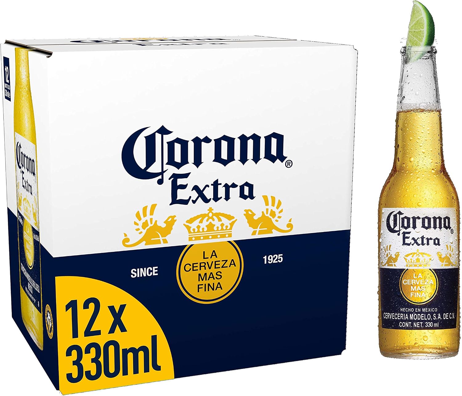 Corona Extra Lager Beer Bottles 12 X 330ml Amazon co uk Grocery Corona Extra Lager Beer Bottles 12 X 330ml Amazon co uk Grocery