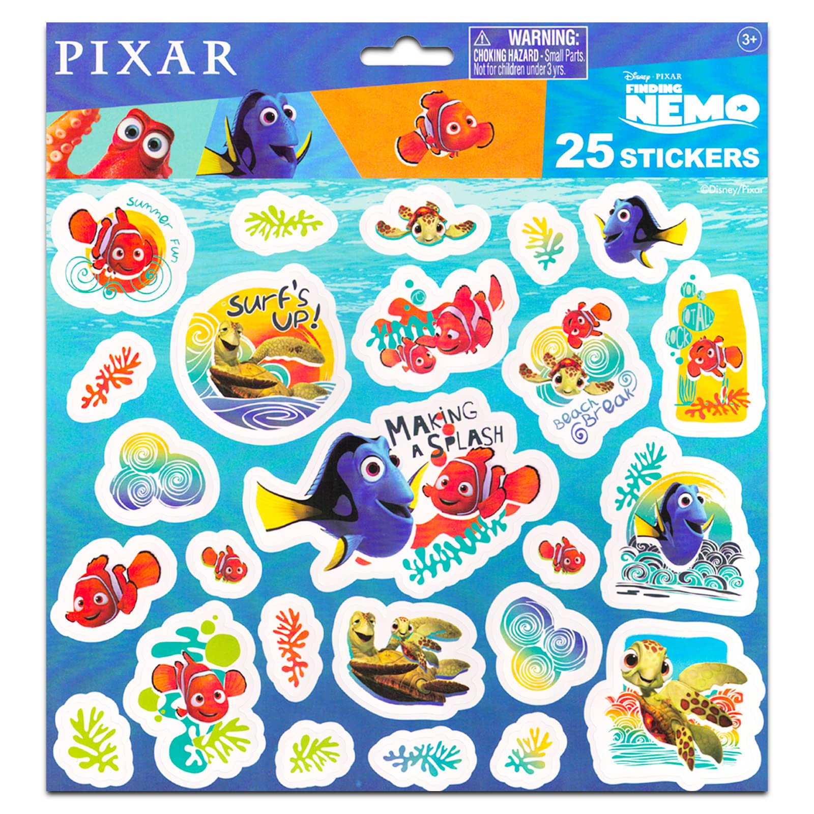 Mua Finding Nemo Stickers 8 Pack - 200 Disney Finding Nemo Stickers for ...